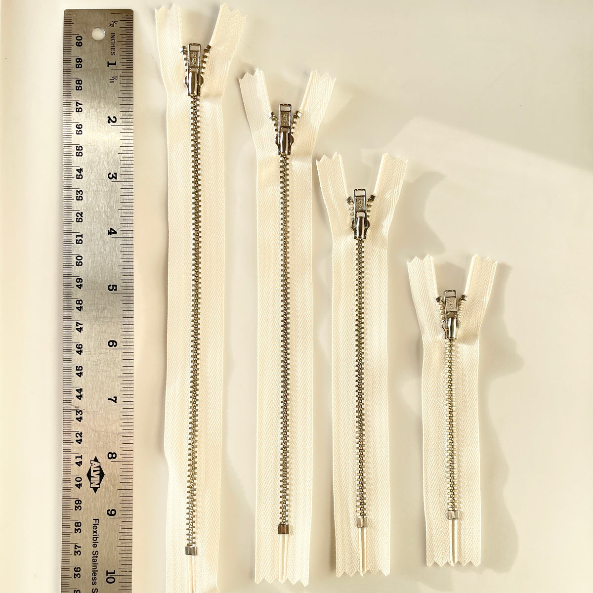 YKK Nickel Zippers | Various sizes – Little Korboose